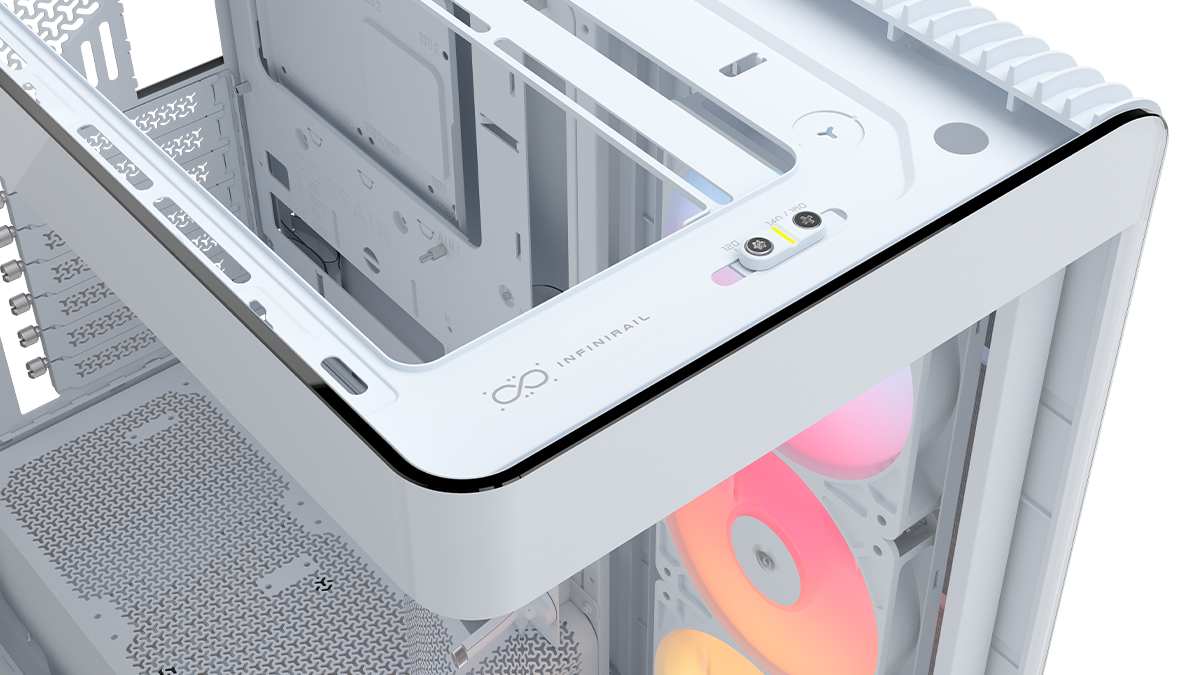 CORSAIR Introduces the FRAME 4500x with Wraparound Panoramic Glass for Showstopper PC Builds ...