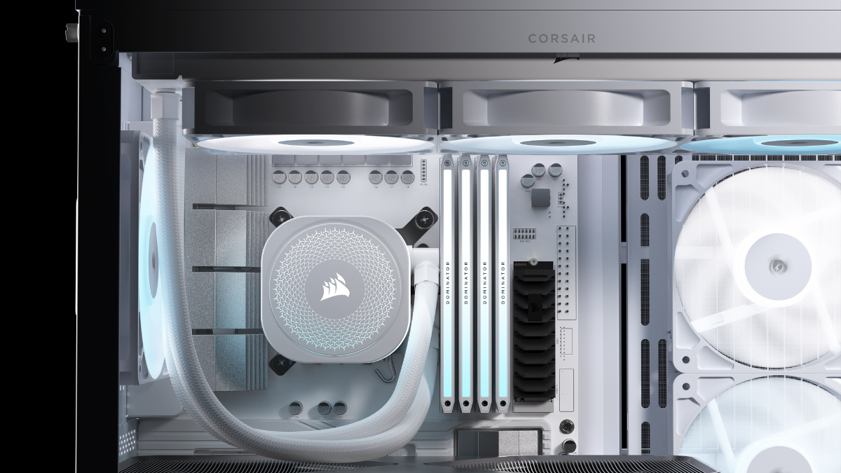 CORSAIR Introduces the FRAME 4500x with Wraparound Panoramic Glass for Showstopper PC Builds ...