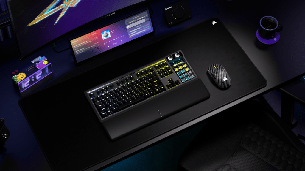 CORSAIR Introduces First Gaming Keyboard with Built-In Stream Deck ...