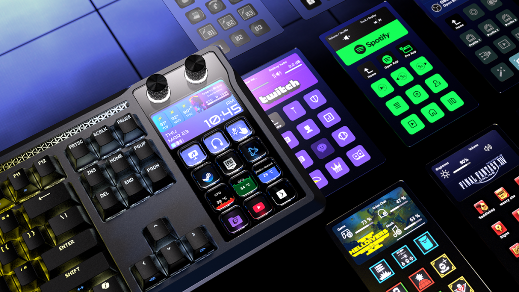 CORSAIR Introduces First Gaming Keyboard with Built-In Stream Deck ...